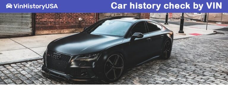 Car History Check By Vin